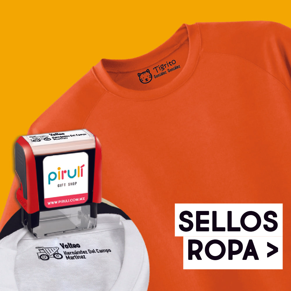 Sellos textiles – Piruli